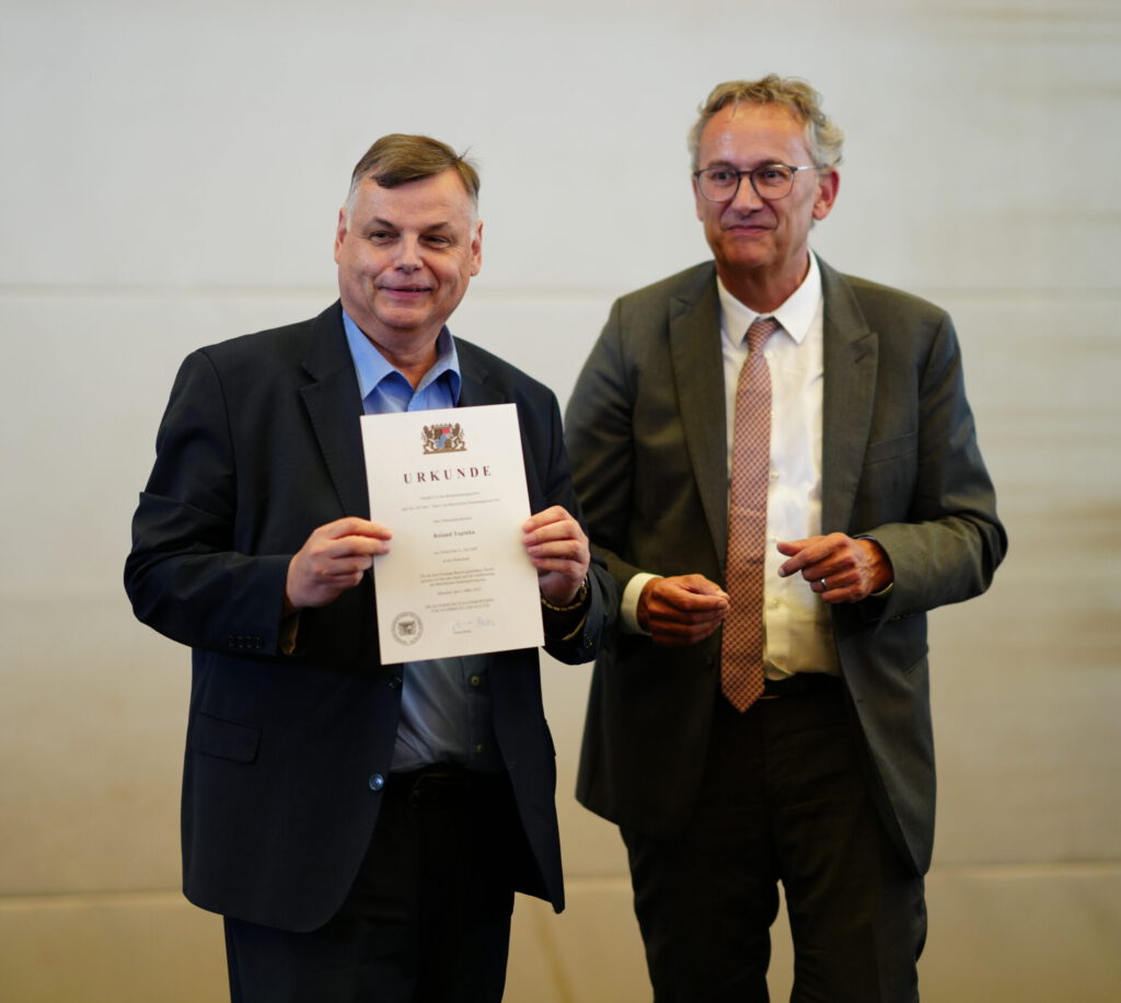 Roland Topinka geht in den Ruhestand – Staatliche Berufsschule Erlangen